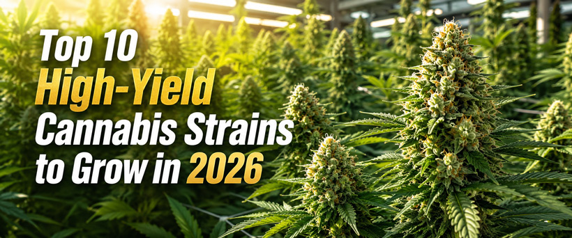 Top 10 High-Yield Cannabis Strains to Grow in 2026